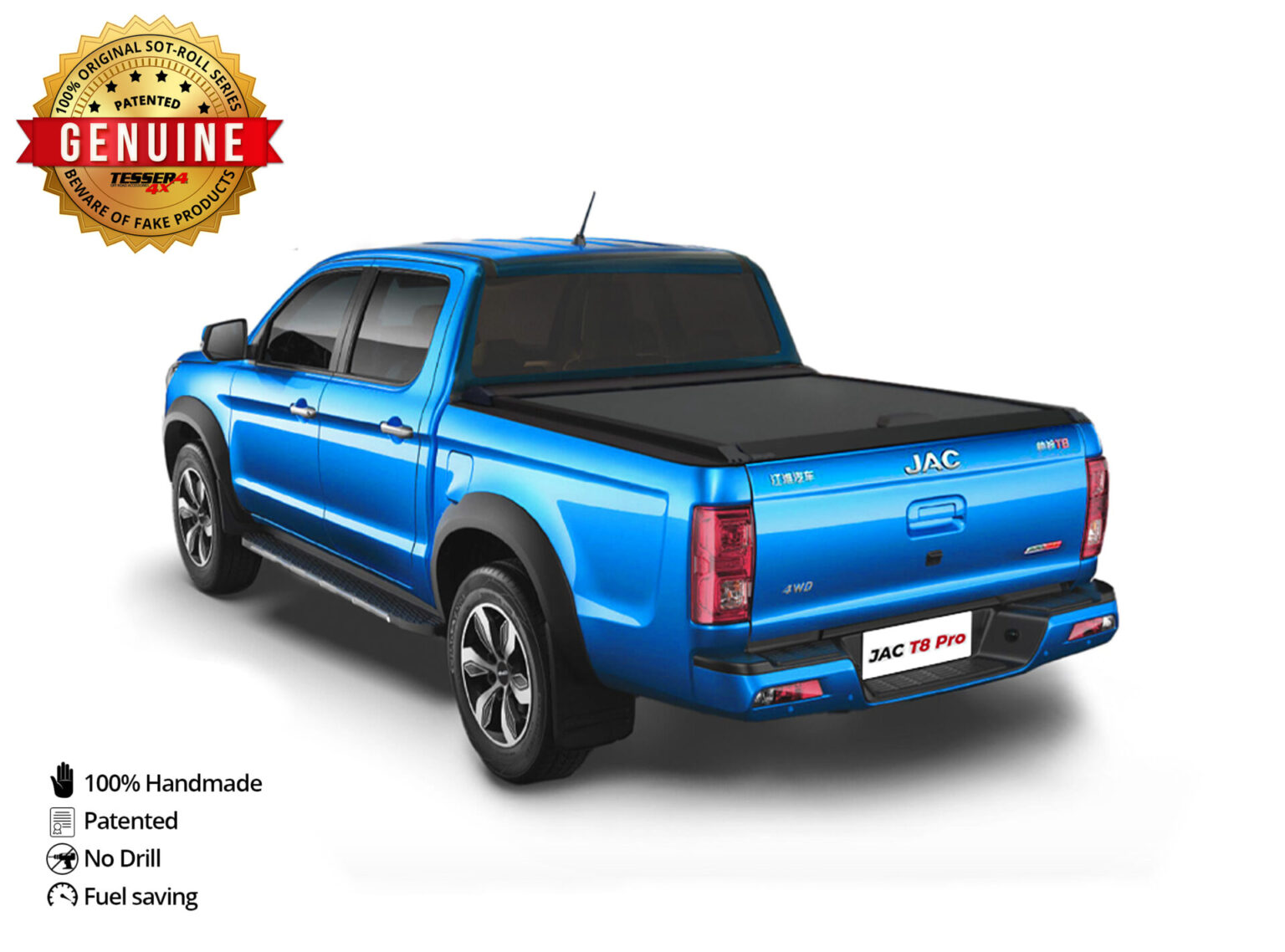 Laderaumabdeckung Jac T8 PRO double cab - Tesser4x4